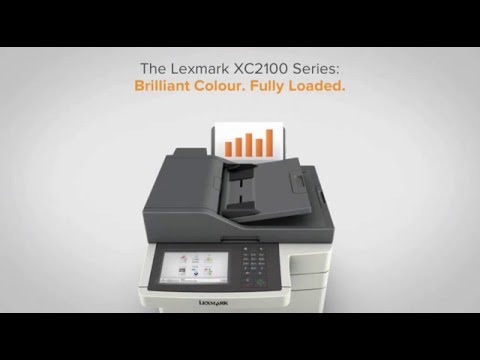 Lexmark XC2100 Series Colour Laser Printer - YouTube