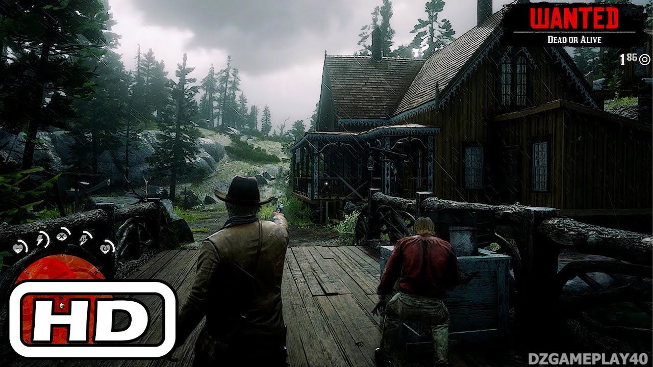 Arthur Morgan Murder | Realistic ULTRA Graphics| Game Play | Red Dead ...