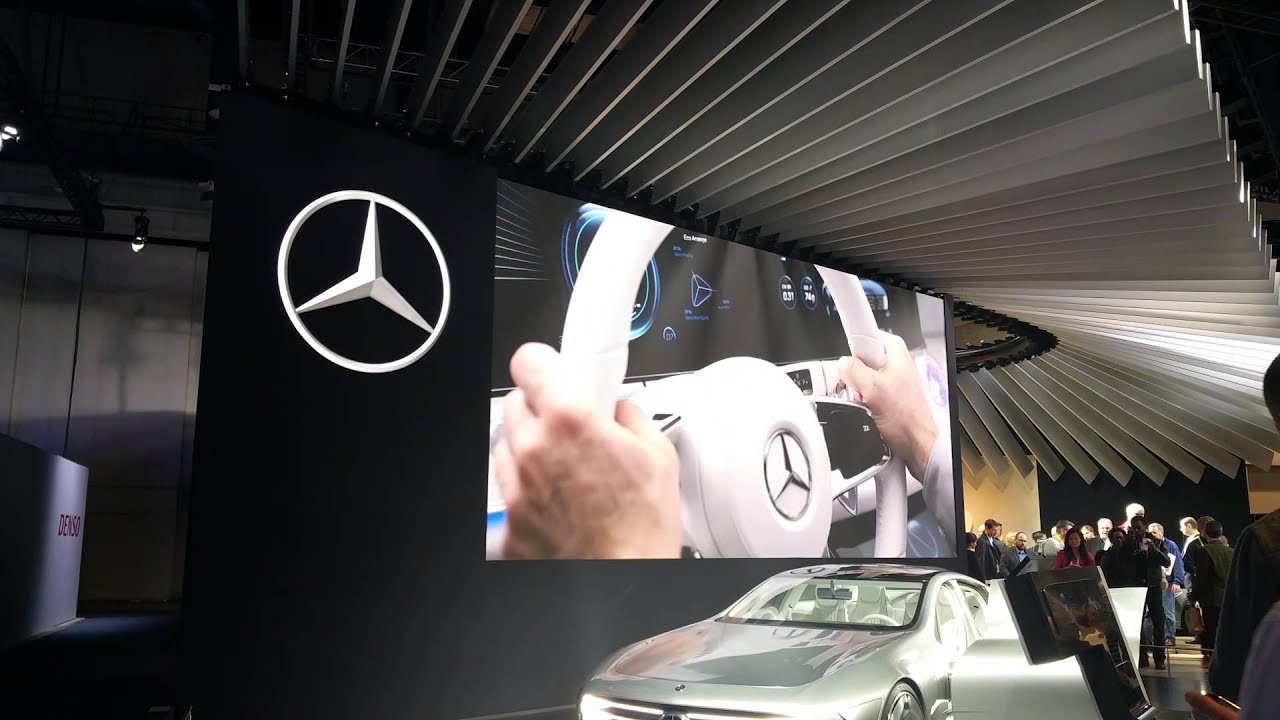 Mercedes-Benz and denson at ces 2016 - YouTube