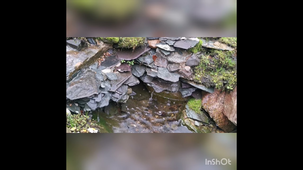 DIY waterfall walk around, 2 trickle falls! waterfall build - YouTube