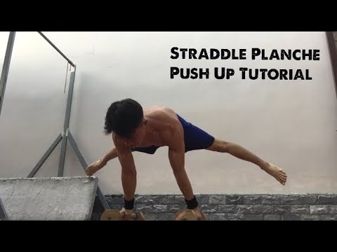 STRADDLE PLANCHE PUSH UP TUTORIAL - Pham Huy - YouTube