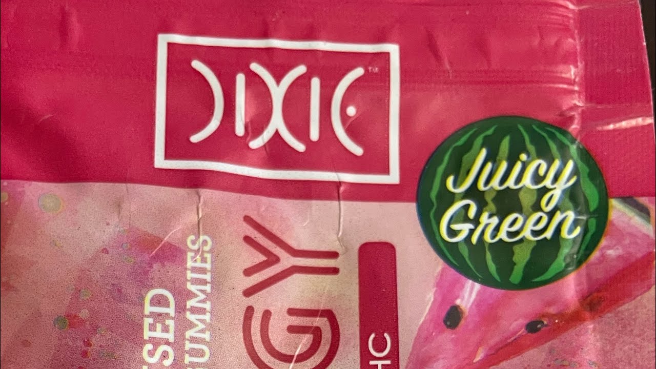 Dixie - Synergy CBD / THC - Cannabis Infused - Sweet Watermelon Gummies ...