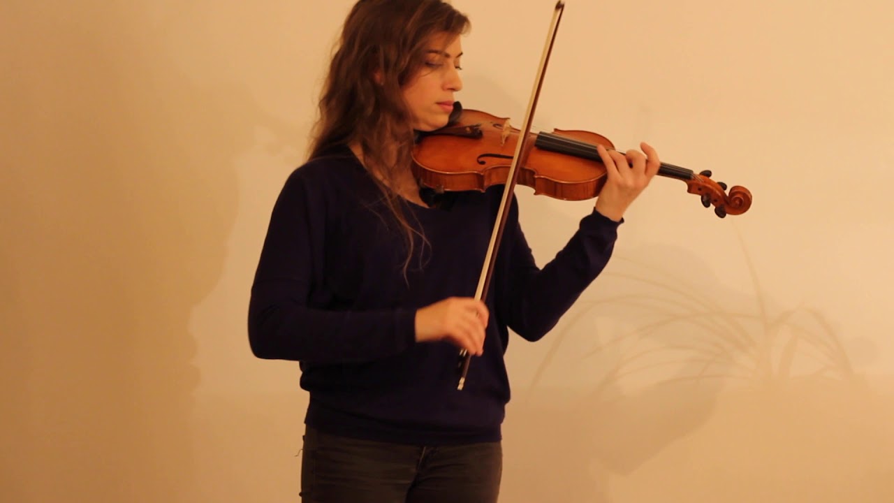 Fine contemporary violin made by Gottried Raabs - YouTube