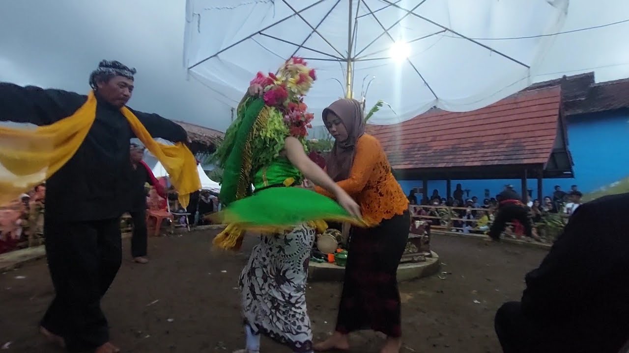 Celeng mogok ritual adat seblang ds olehsari - YouTube