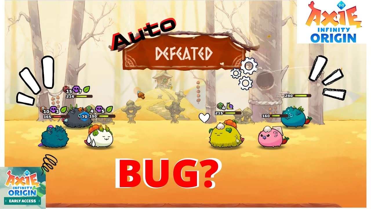 Auto Defeated BUG - Axie Origin - YouTube