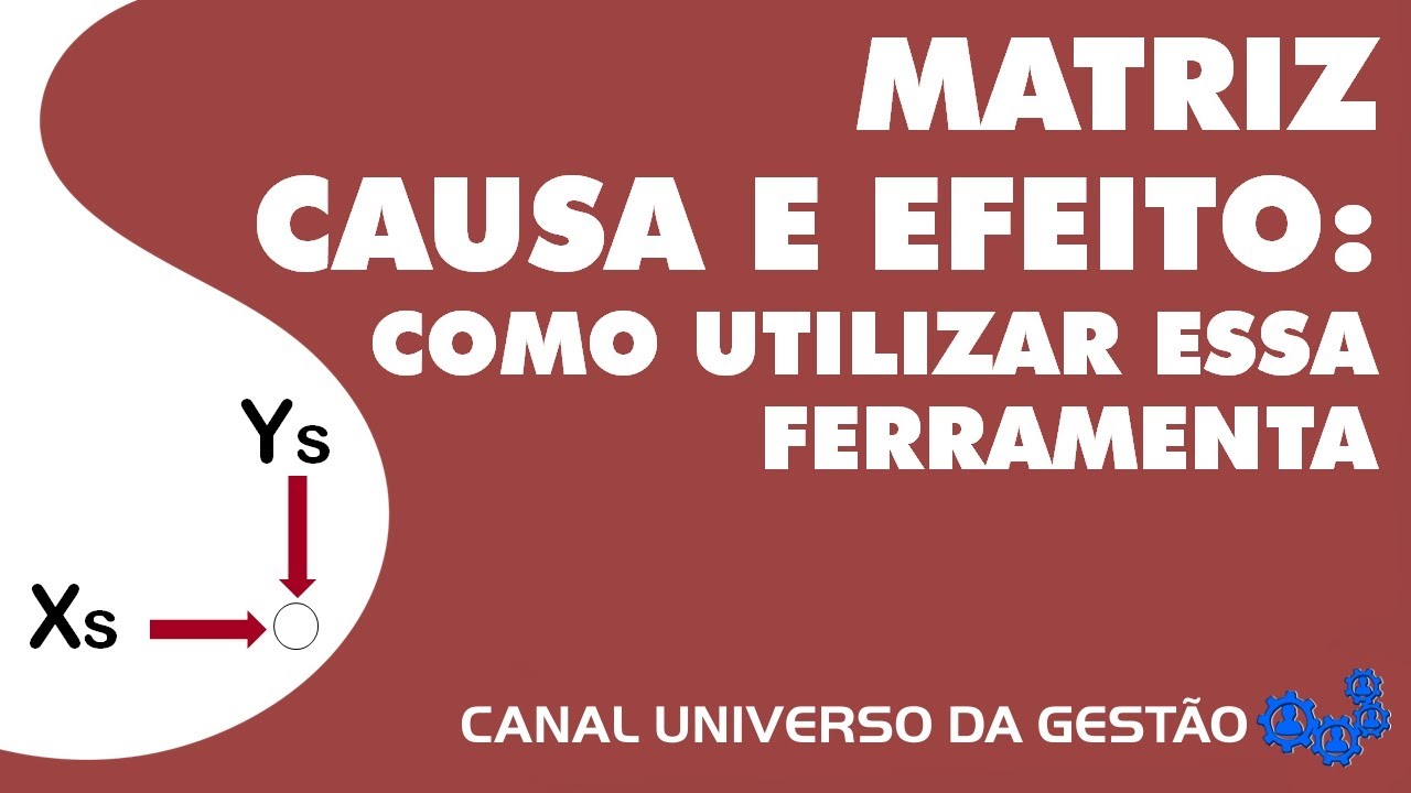 MATRIZ CAUSA E EFEITO - COMO UTILIZAR ESSA FERRAMENTA - YouTube