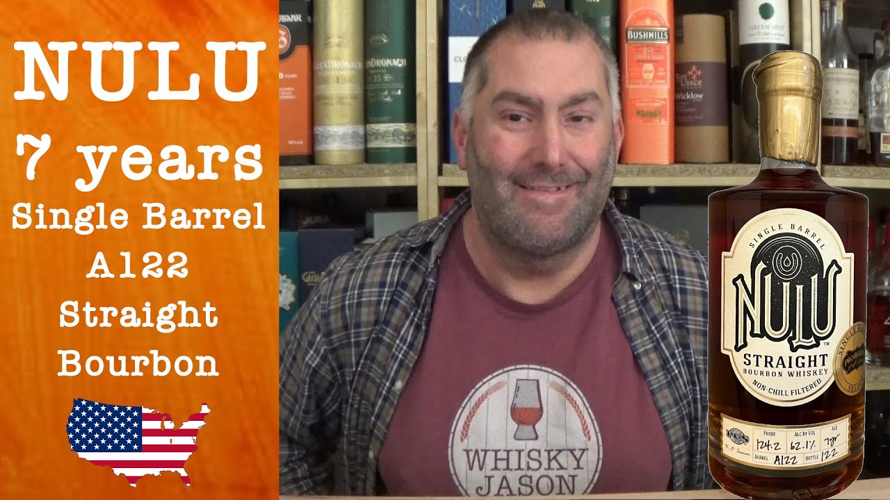 NULU 7 years old Single Barrel A122 Straight Bourbon Whiskey Review by ...