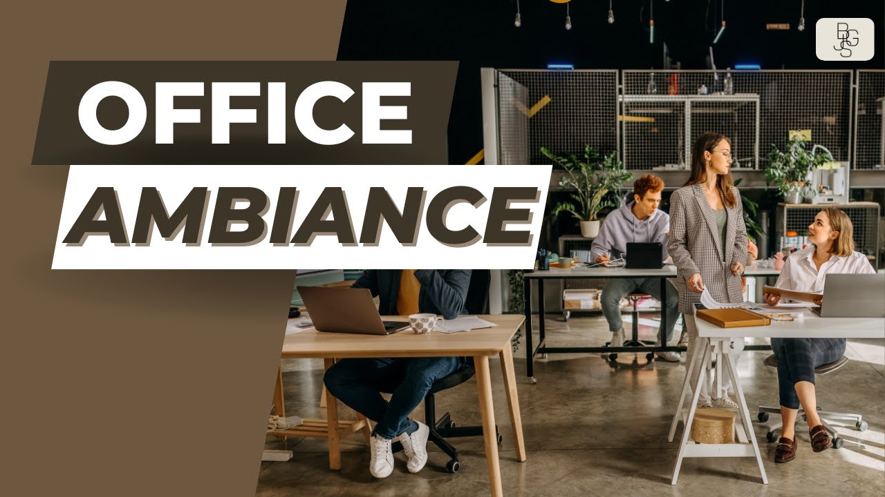 Perfect Background Office Noise | 1 Hour of Office Ambiance Sound ...