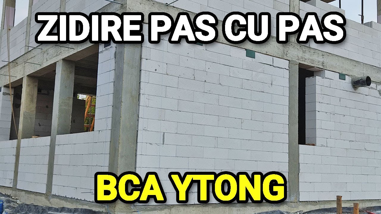 #87 Zidaria din BCA pana la ultimul rand al parterului #casapasiva # ...