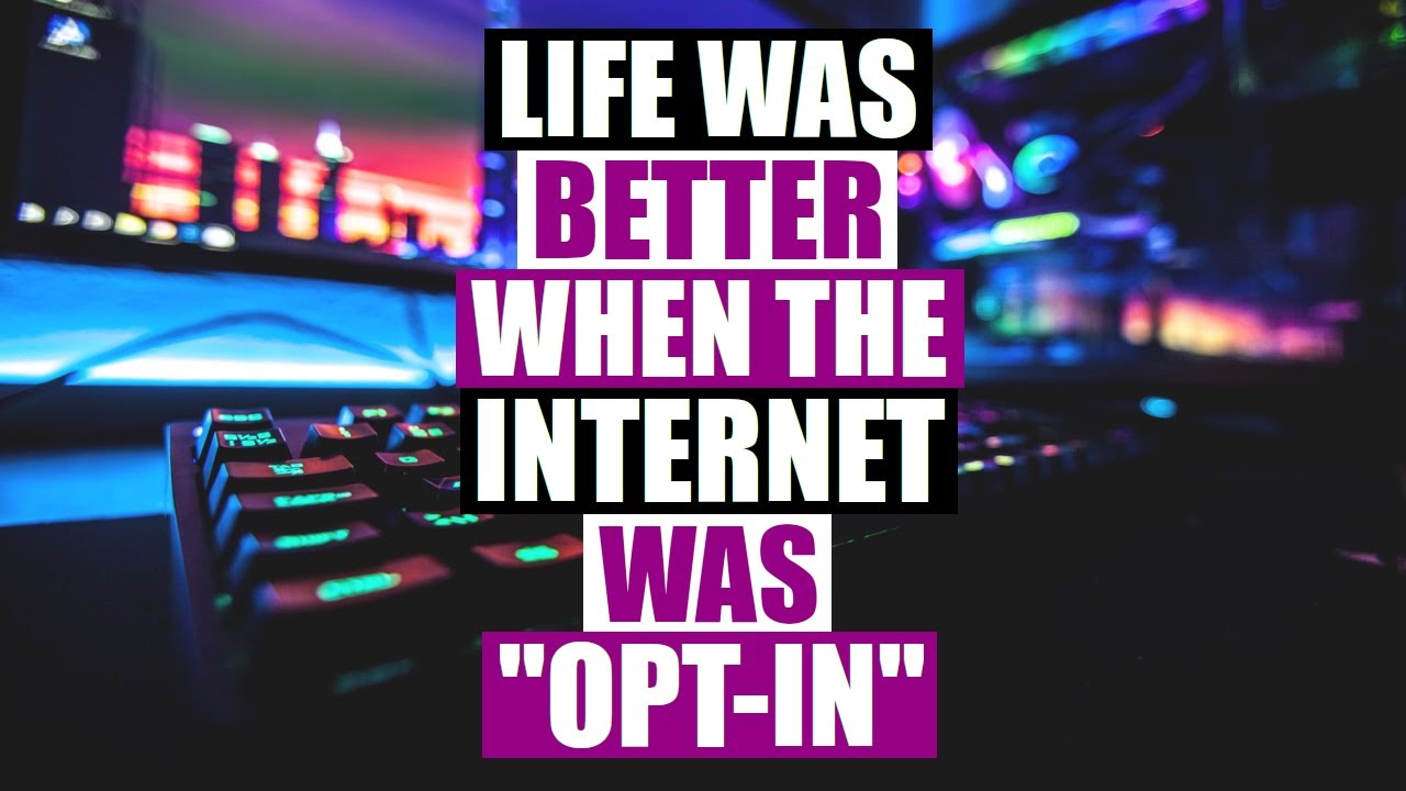 Life Without The Internet? It's Actually BETTER! (Boomer Rant) DistroTube