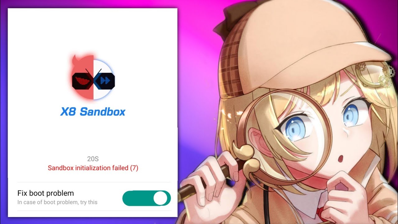 Cara Mengatasi X8 Sandbox Tidak Bisa Masuk Atau Initialization Failed - YouTube