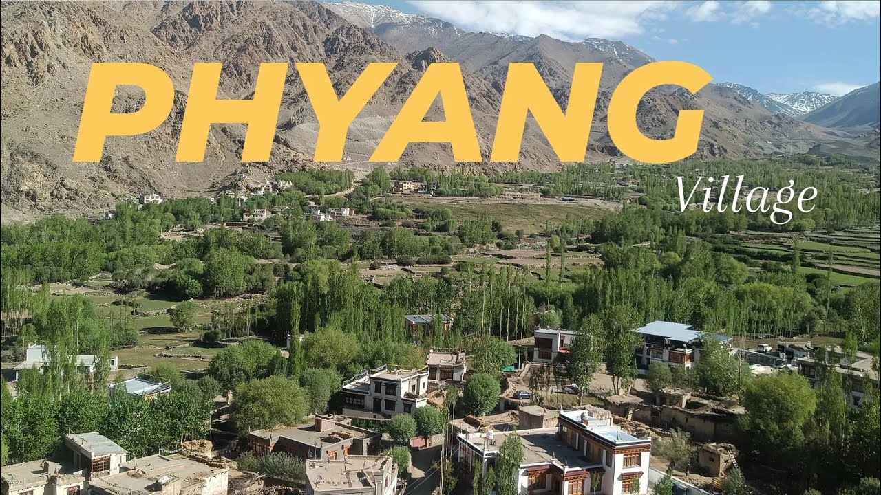 PHYANG VILLAGE || ONE OF THE LARGEST AND SCENIC VILLAGE IN LADAKH - YouTube