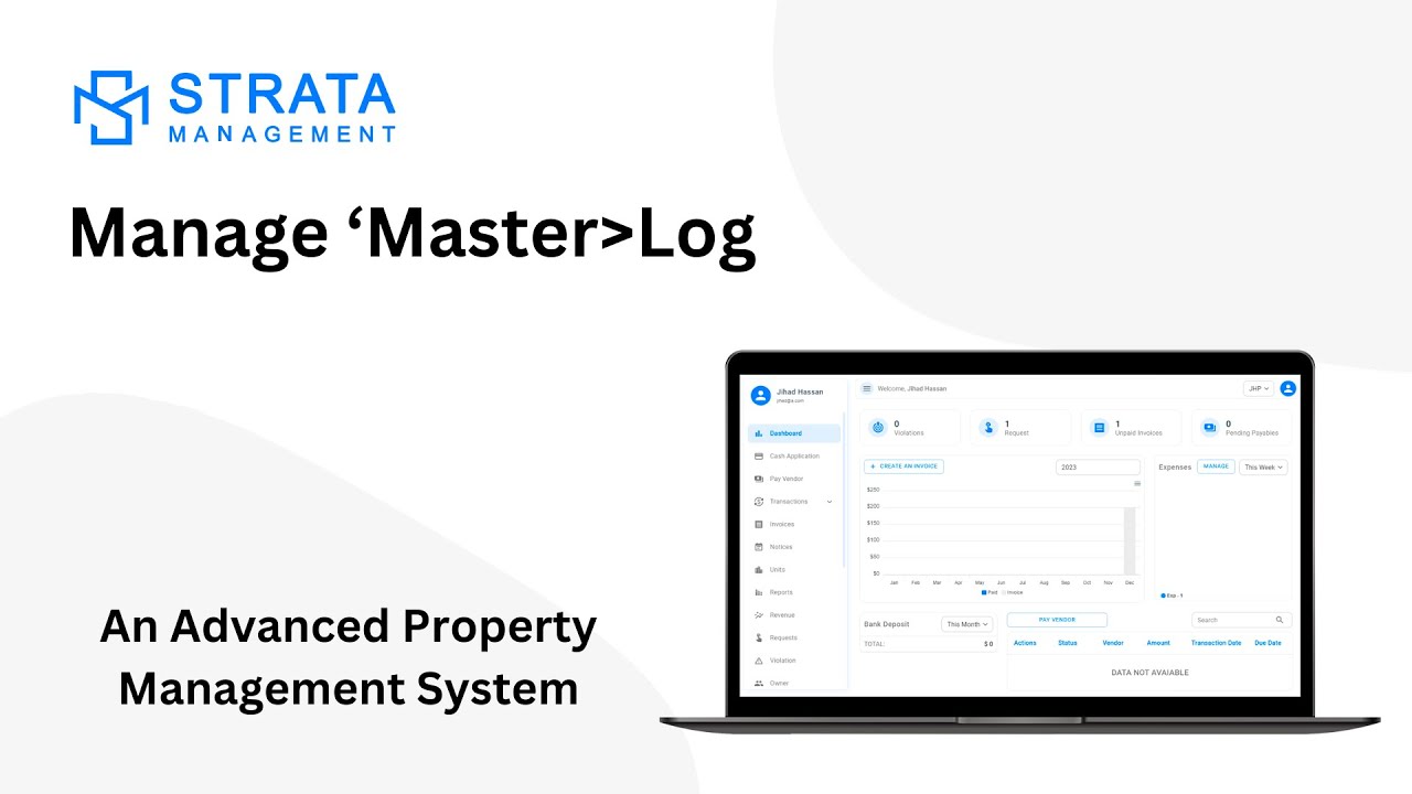 Master - Log Report | Strata Management - YouTube