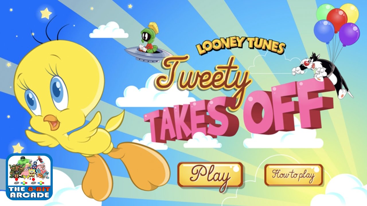 Looney Tunes: Tweety Takes Off - Cloud Hoppin', Sylvester Floppin ...