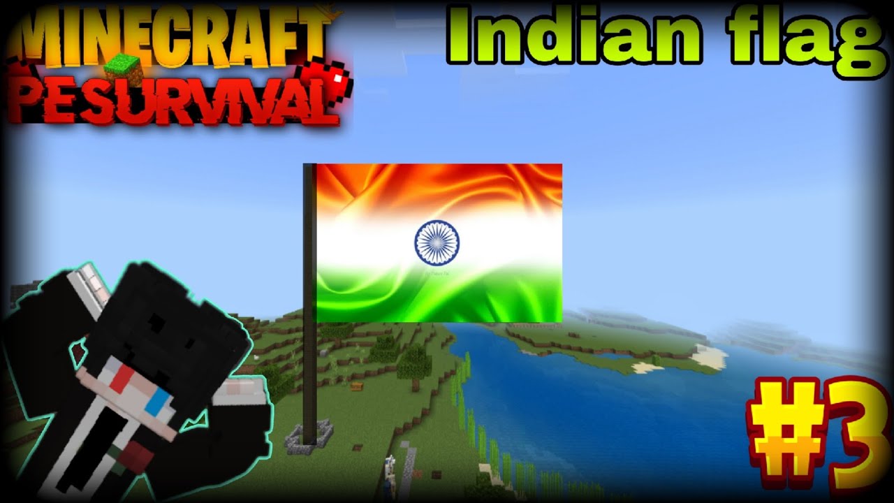 I BUILD AN INDIAN FLAG🎉 IN MINECRAFT BEDROCK😱// REPUBLIC DAY SPECIAL ...