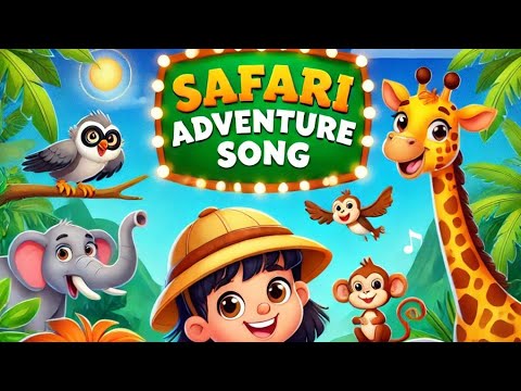wild animal song, nursery rhymes kids song animated - YouTube