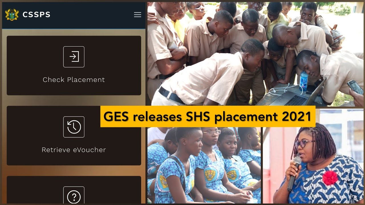 GES releases BECE SHS placement for 2020/2021 | How to check which ...