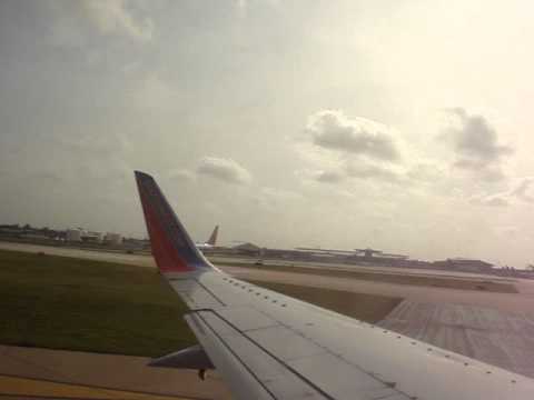 Southwest Airlines Flight 361 Takeoff from Houston, TX. - YouTube