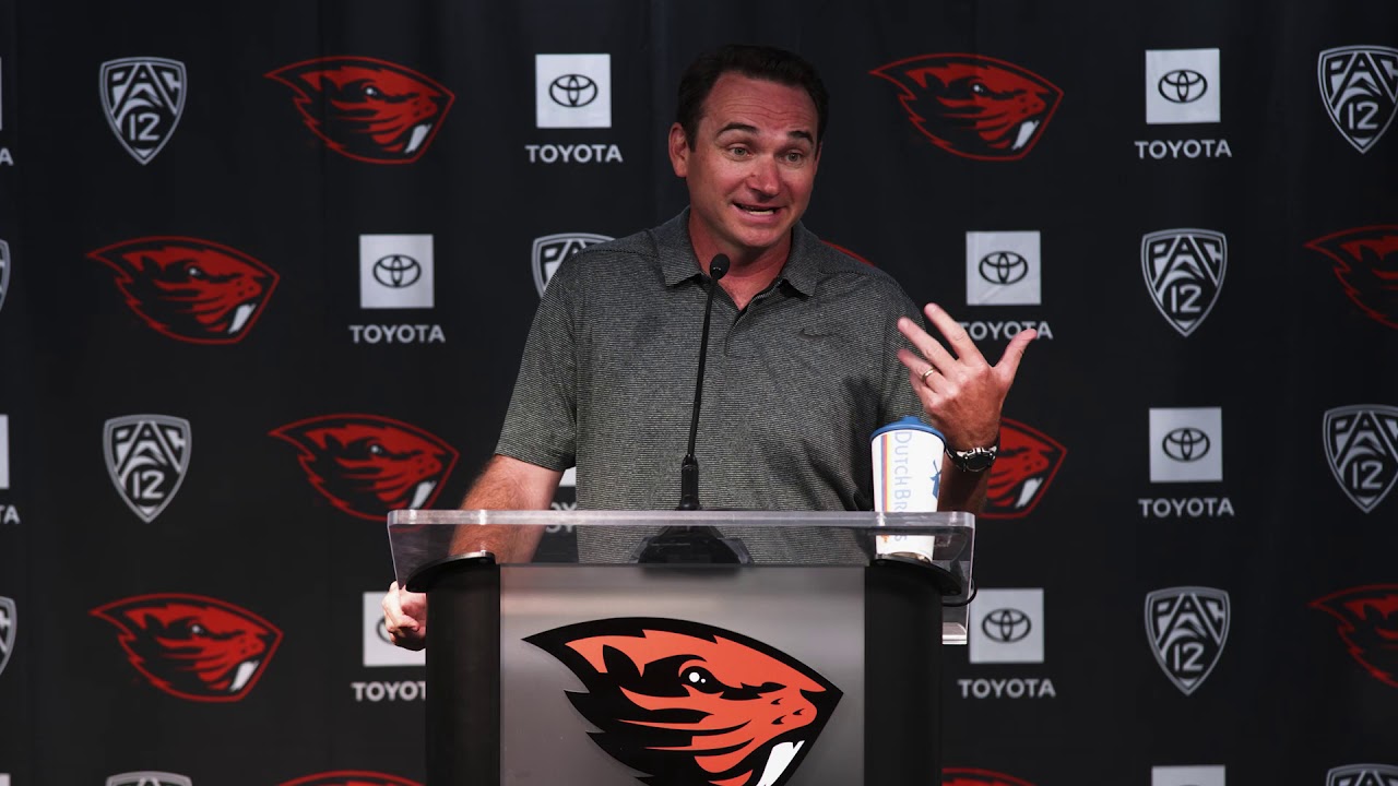 Head Coach Jonathan Smith Press Conference: September 9, 2019 - YouTube