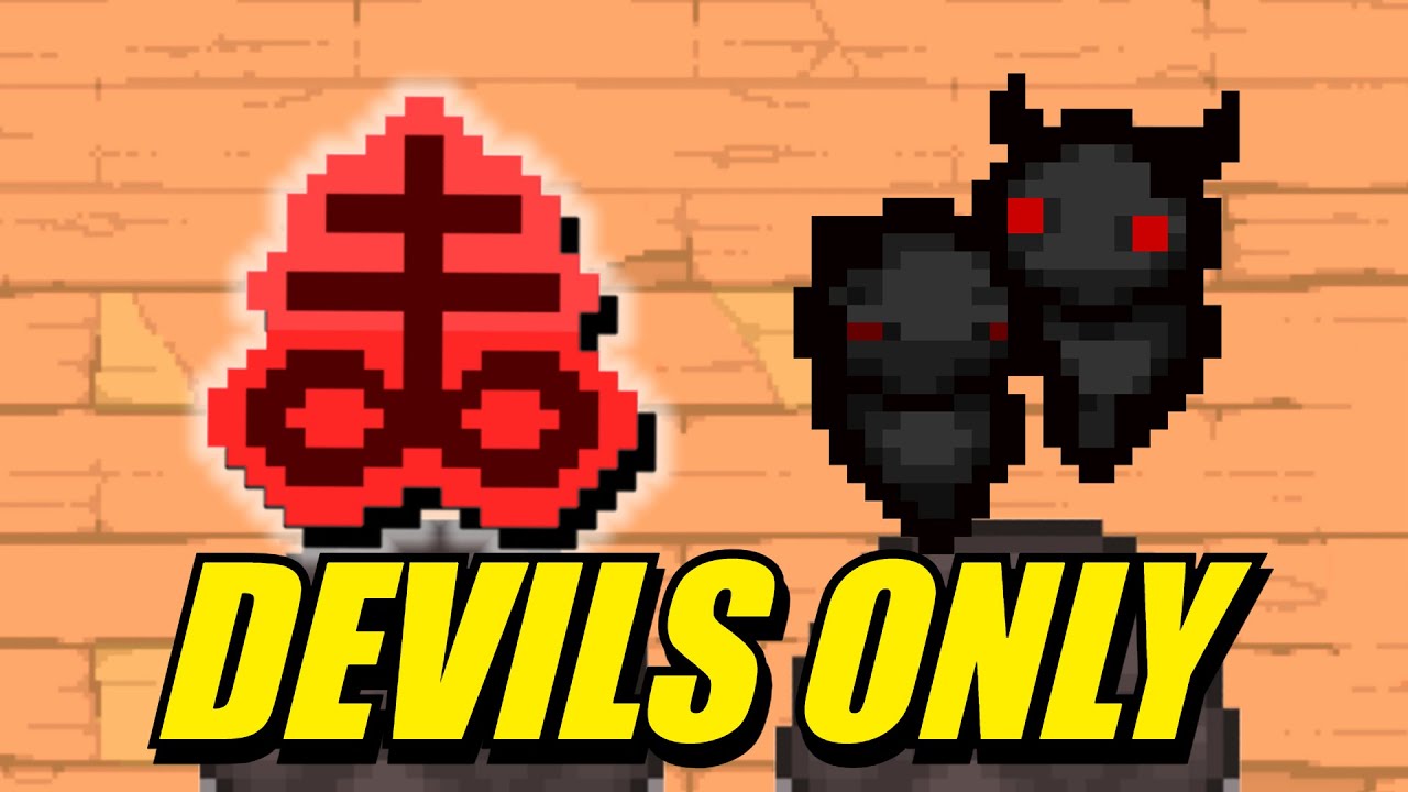Can You Beat The Binding of Isaac With ONLY Devil Deals? - YouTube