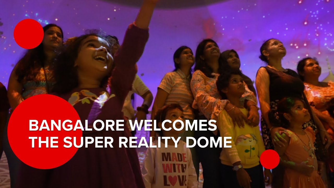 8M Super Reality Dome Amazes Audiences in Bangalore - YouTube