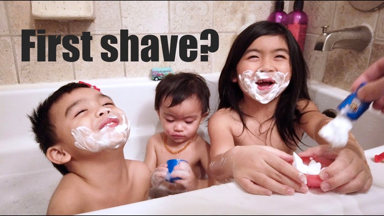 Boys Get Their First Shave | Family Vlog | April's Beautiful Mess - YouTube