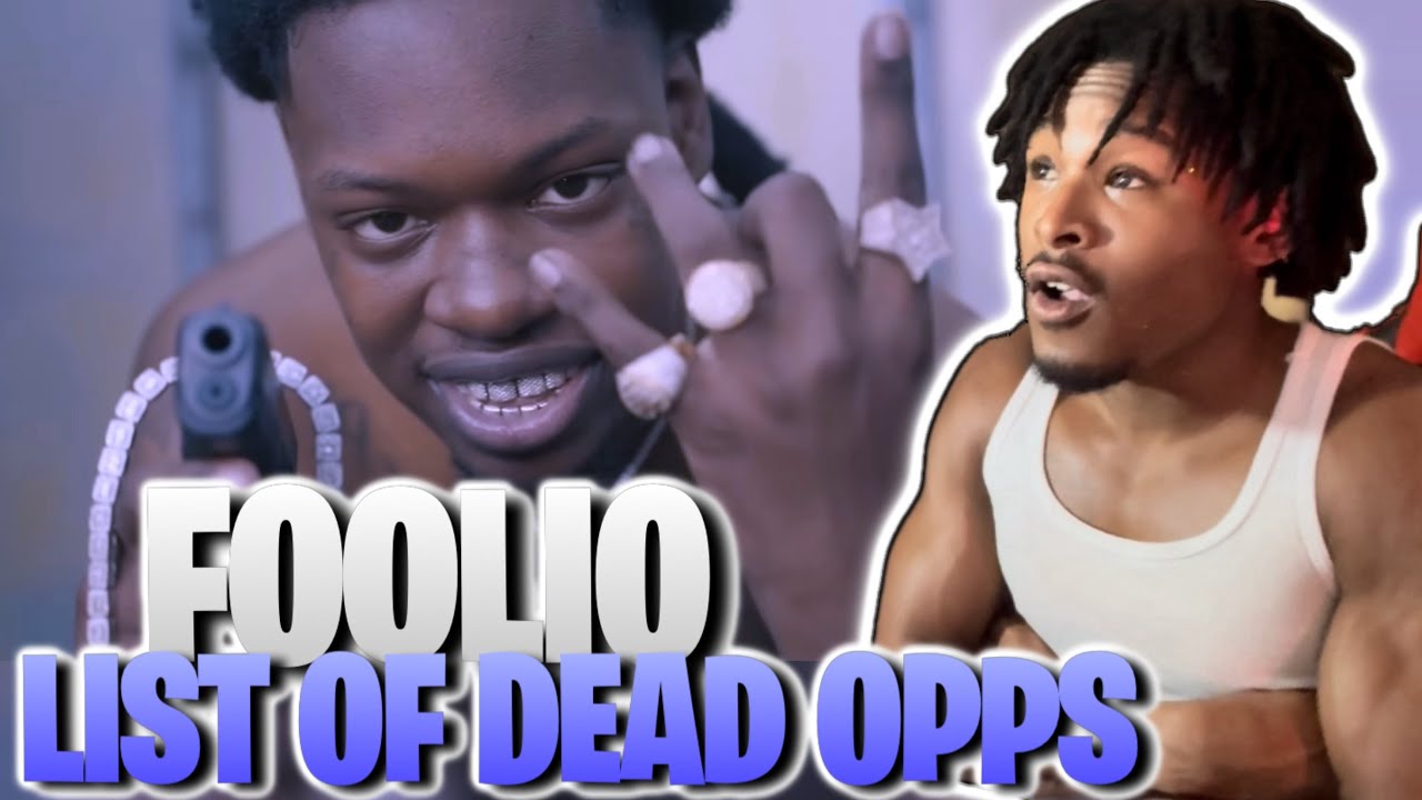 FOOLIO - List Of Dead Opps (Official Music Video) REACTION - YouTube