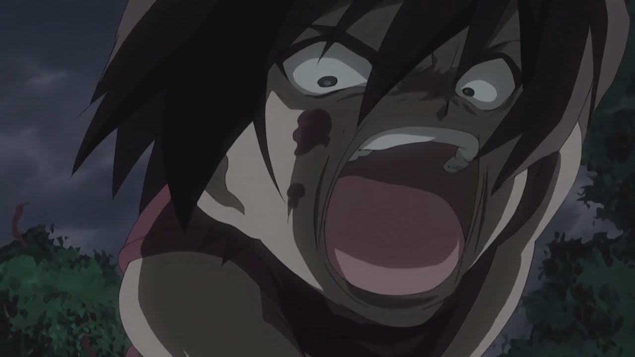 Higurashi no naku koro ni - Keiichi kills Teppei - YouTube