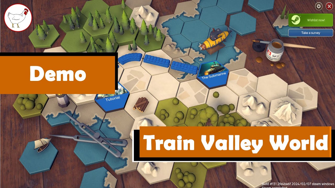 Train Valley World - Demo - First Look - YouTube