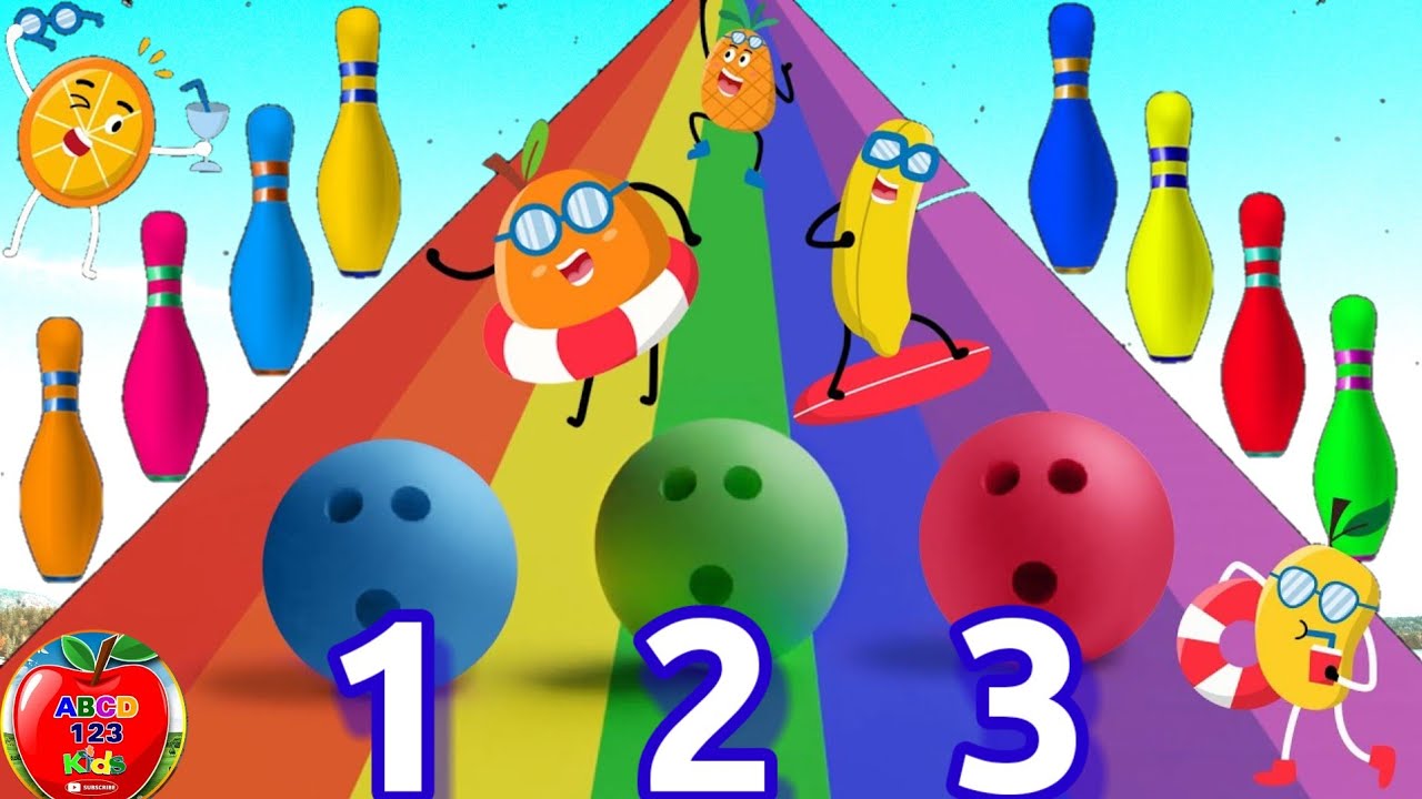 Number Song 123 Numbers Number Names 1 To 10 Counting for Kids Learn to ...