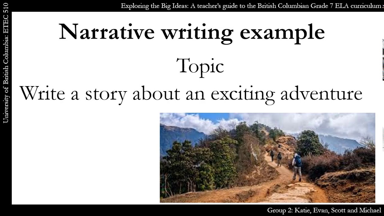 Introduction to Narrative writing - YouTube