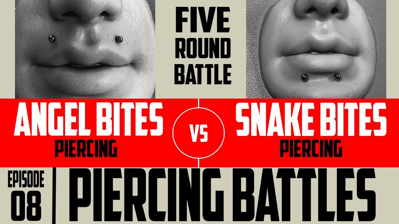 Angle Bites Vs Snake Bites Piercing Battles EP08 - YouTube