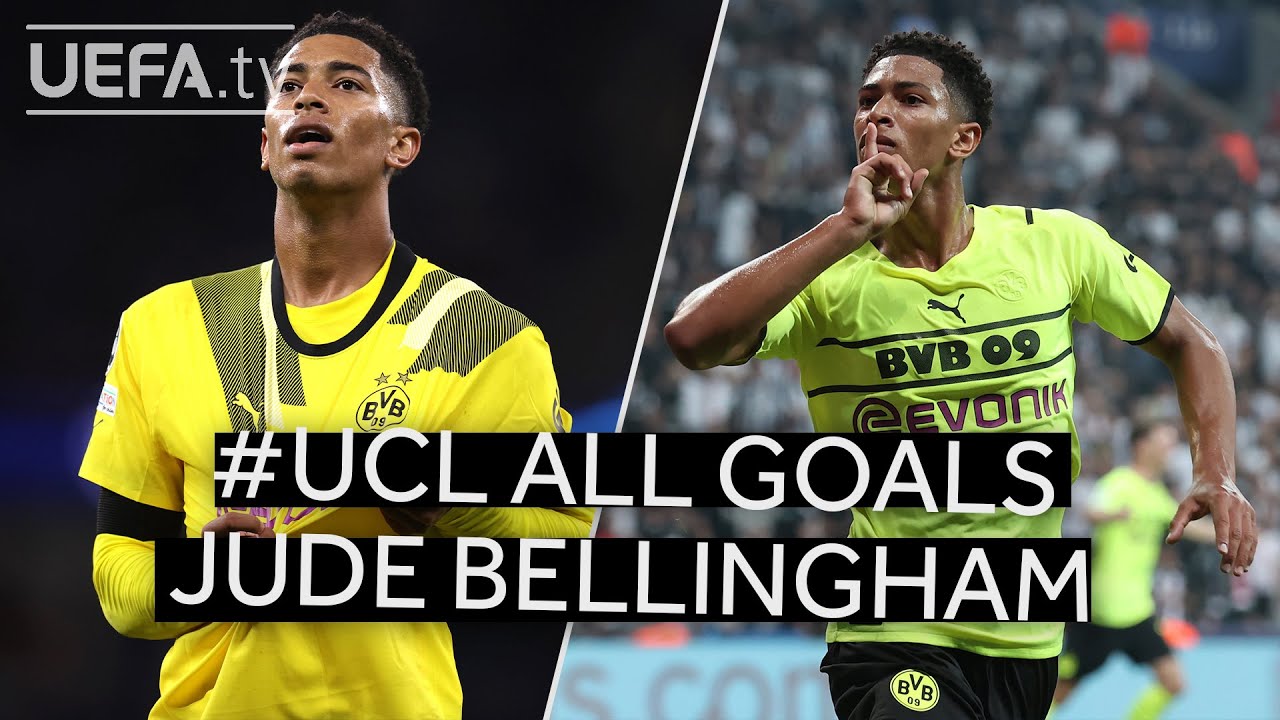 All #UCL Goals: JUDE BELLINGHAM - YouTube