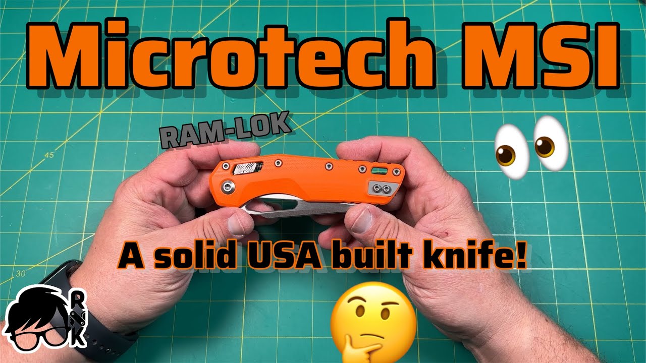 Review/impressions of the massive & marvelous Microtech MSO knife ...