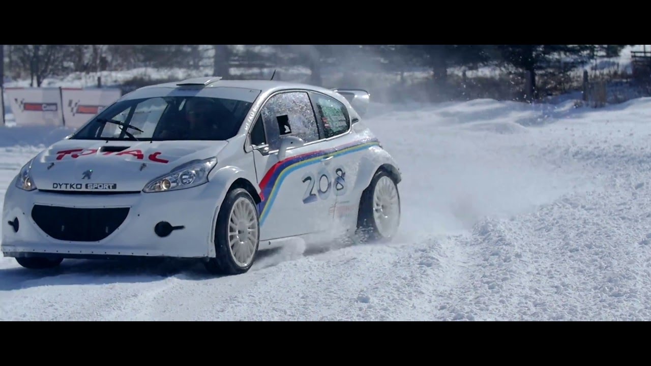 Proto Cars - winter rally course & ski - YouTube