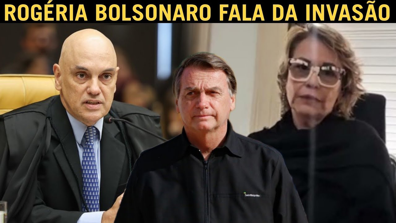 🚨ROGÉRIA BOLSONARO FALA DA INVASÃO DA CASA DOS SEUS PAIS - CHORA AO ...