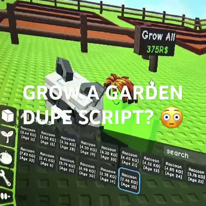 [NEW] GROW A GARDEN DUPE SCRIPT JUNE 2025 RACCOOM CANDY BLOSSOM SCRIPT ...