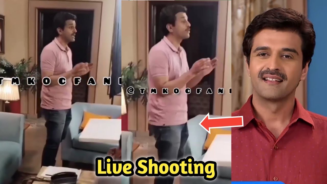 Taarak mehta की live shooting behind the scenes, tmkoc - YouTube