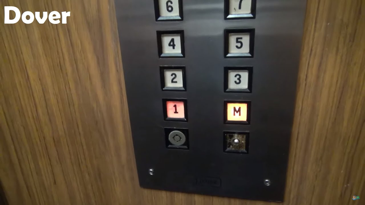 Dover Traction Elevator at a Building in Suffolk, VA - YouTube