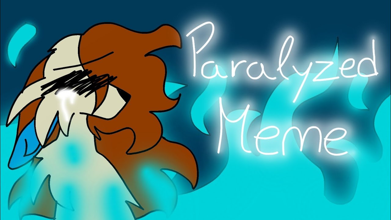 paralyzed meme (blue fire) - YouTube
