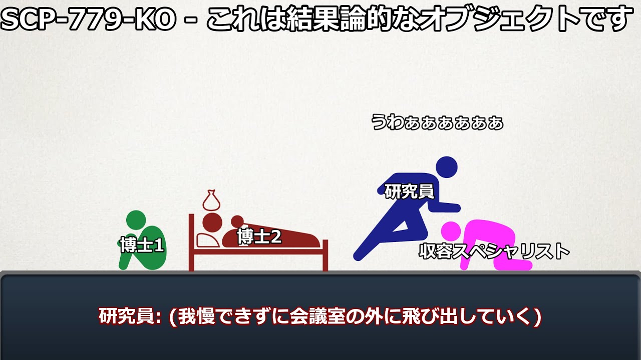 【SCP紹介】SCP-779-KO - これは結果論的なオブジェクトです - YouTube