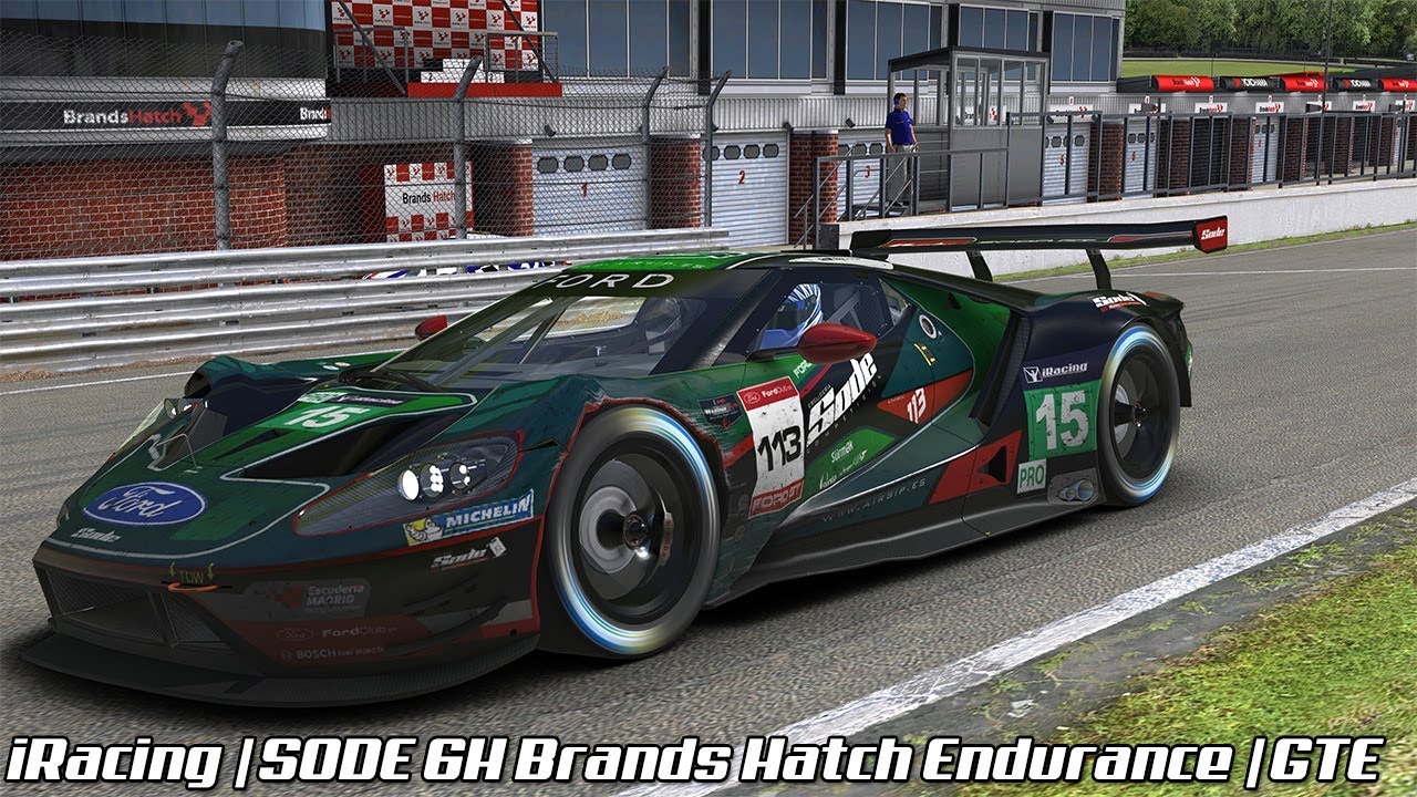 iRacing | SODE 6H Brands Hatch Endurance | GTE - YouTube