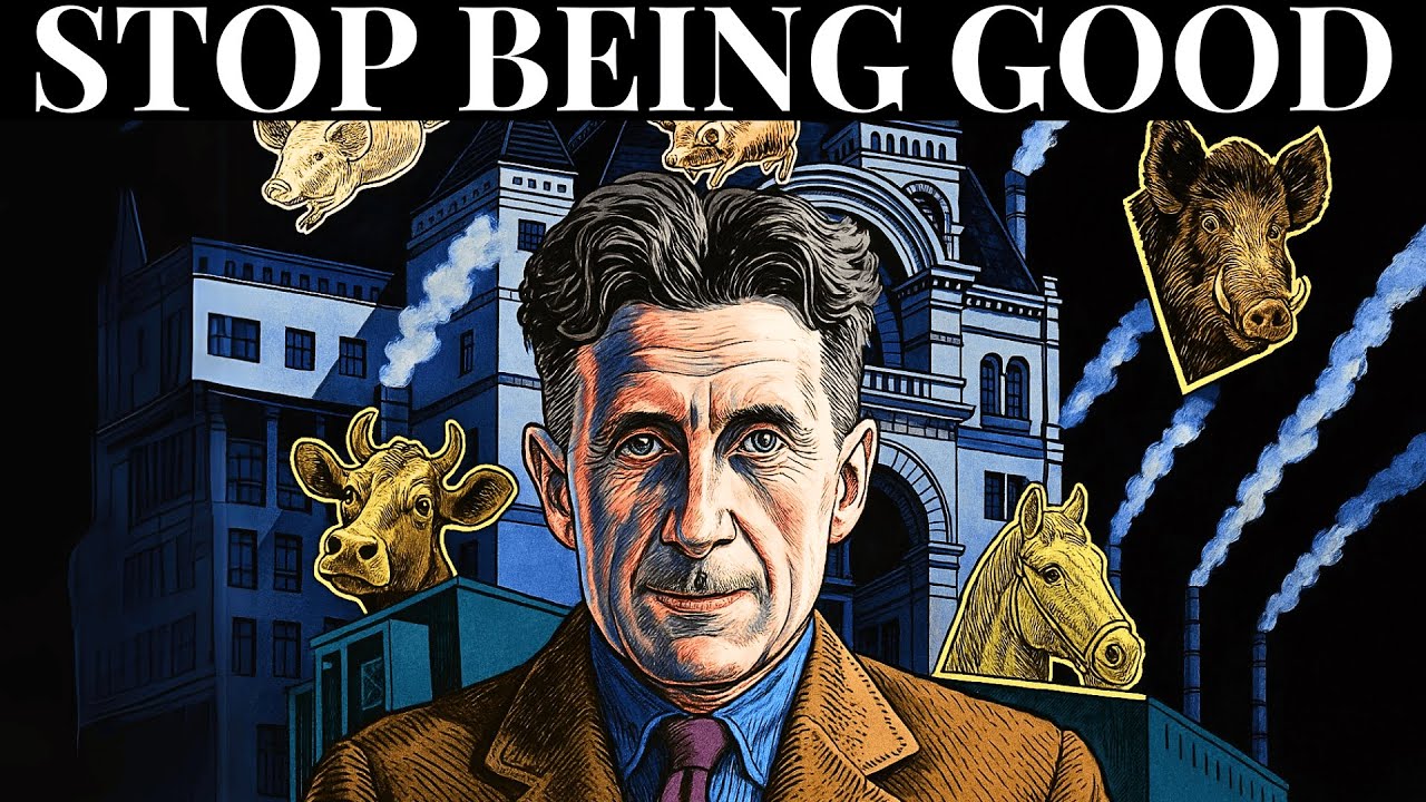 The danger of being a good person – Orwell warned us - YouTube