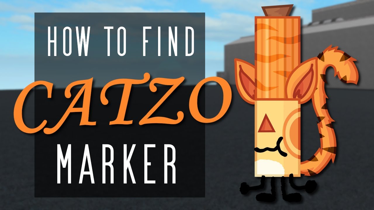 How to find CATZO MARKER in FIND THE MARKERS! - YouTube