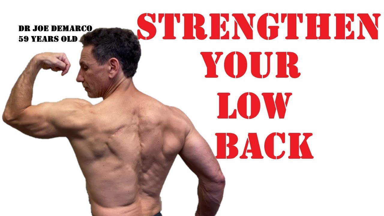 How To Strengthen Your Lower Back Muscles - YouTube