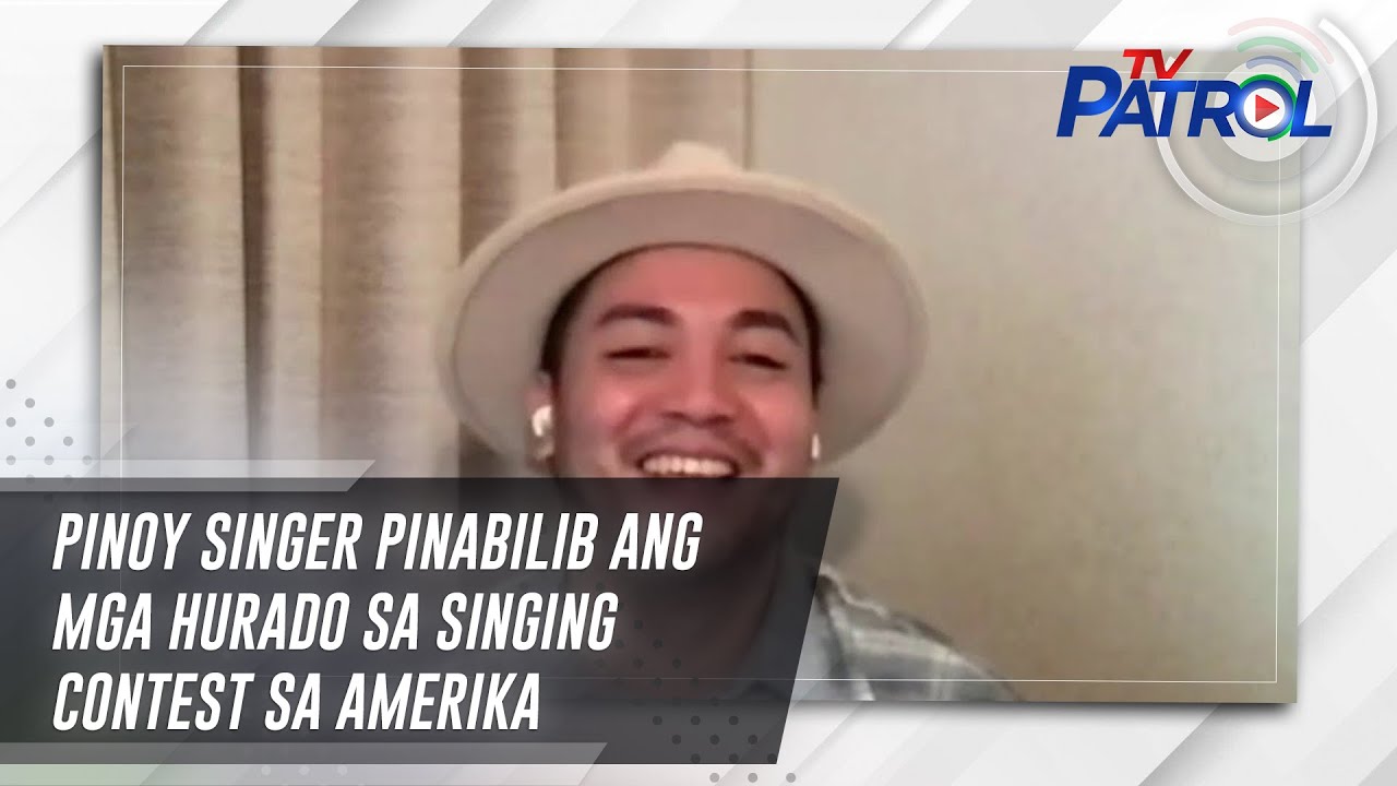 Pinoy singer pinabilib ang mga hurado sa singing contest sa Amerika ...