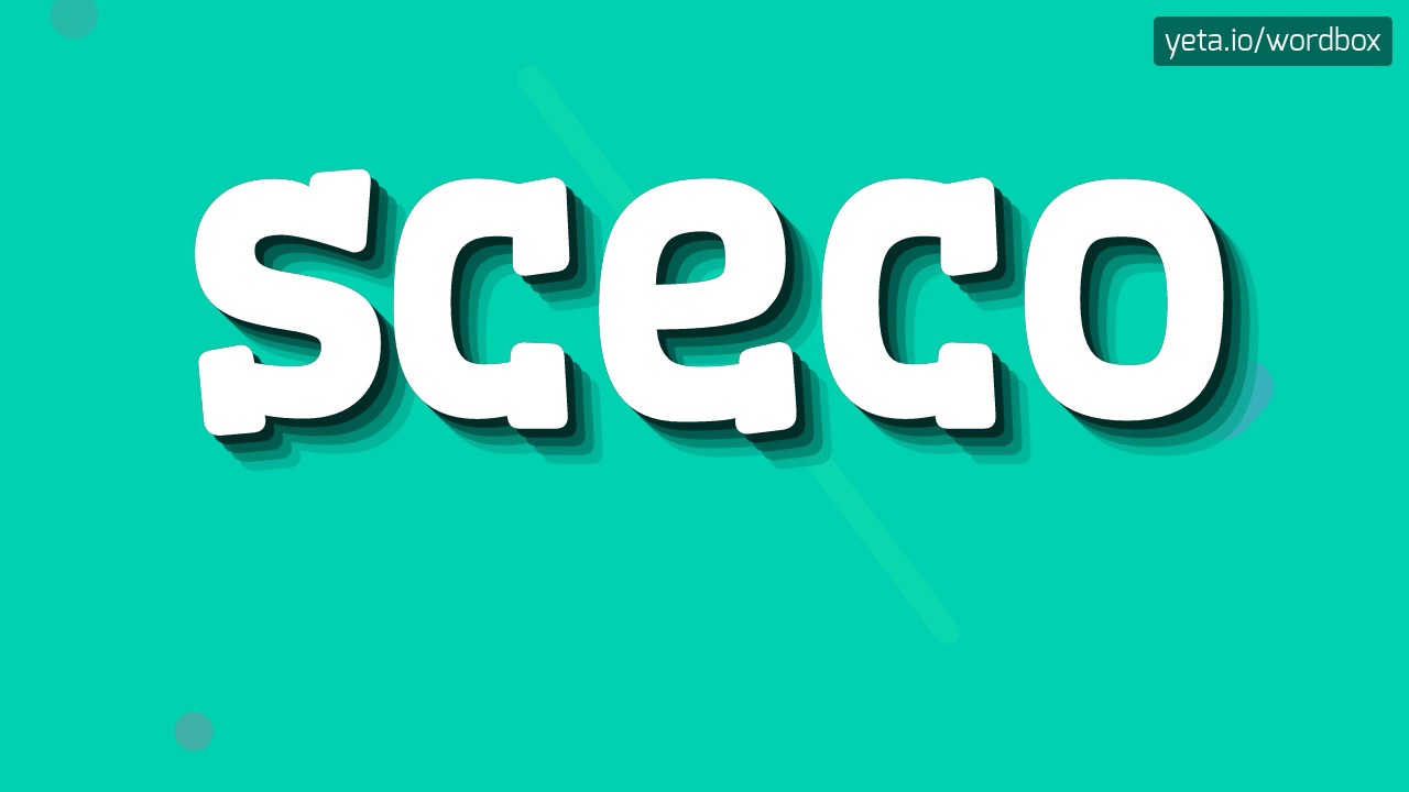 SCECO - HOW TO PRONOUNCE IT!? - YouTube