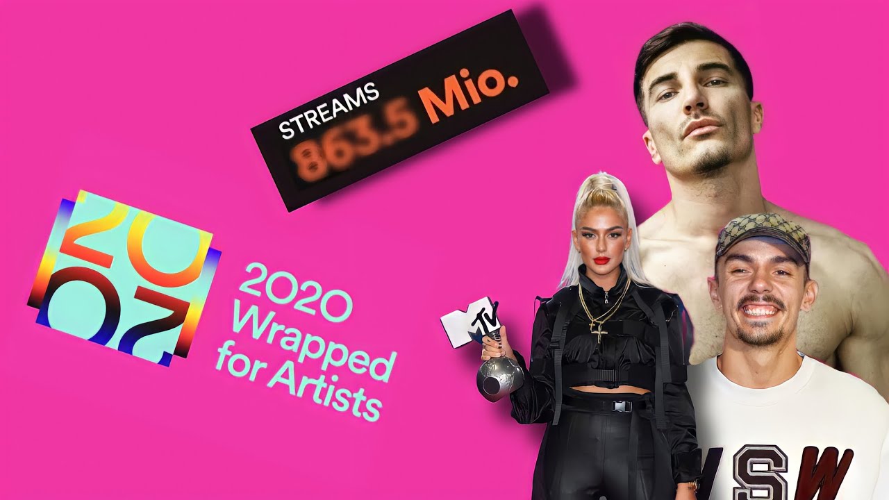 DEUTSCHRAPPER und ihre STREAMS IN 2020 - YouTube