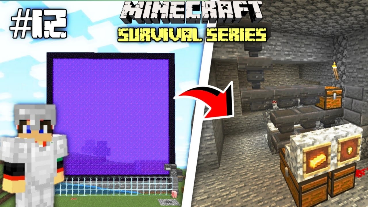 I make Item Sorter for Gold Farm | Minecraft Survival Series Part - 12 ...