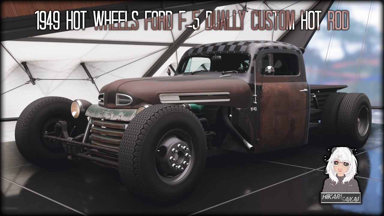 Forza Horizon 5 - 1949 Hot Wheels Ford F-5 Dually Custom Hot Rod - YouTube
